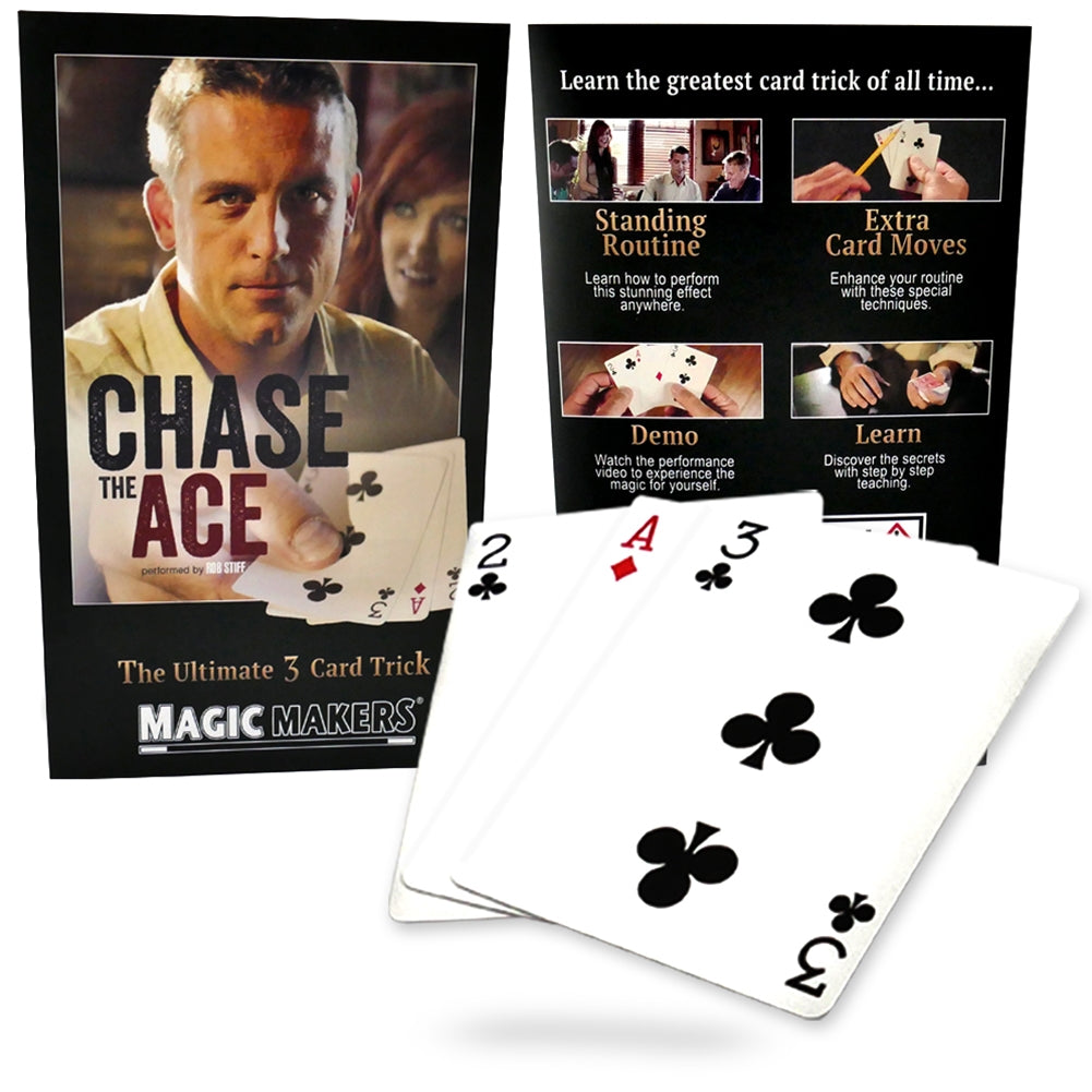 Chase The Ace - The Ultimate 3 Card Trick – Eagle Magic Store
