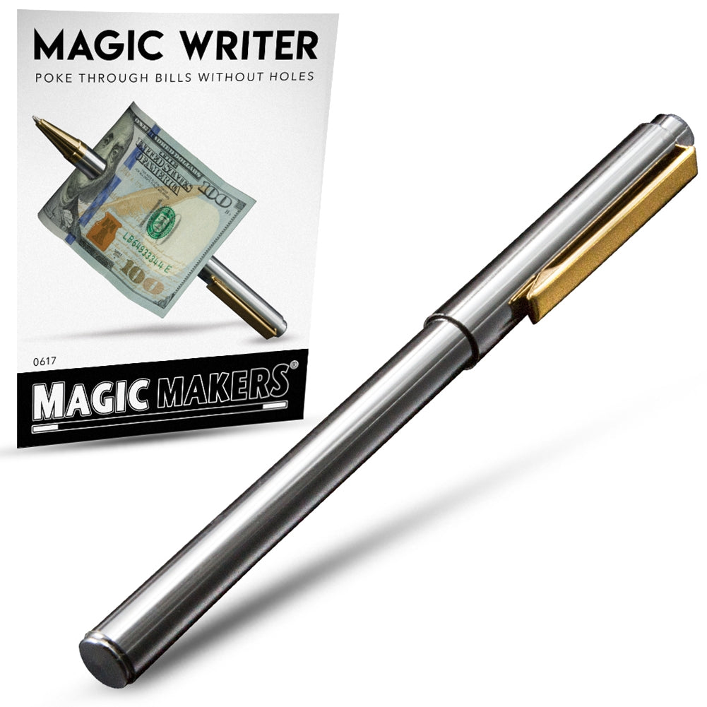 Magic Writer - Ultimate Pen Thru Bill Illusion – Eagle Magic Store