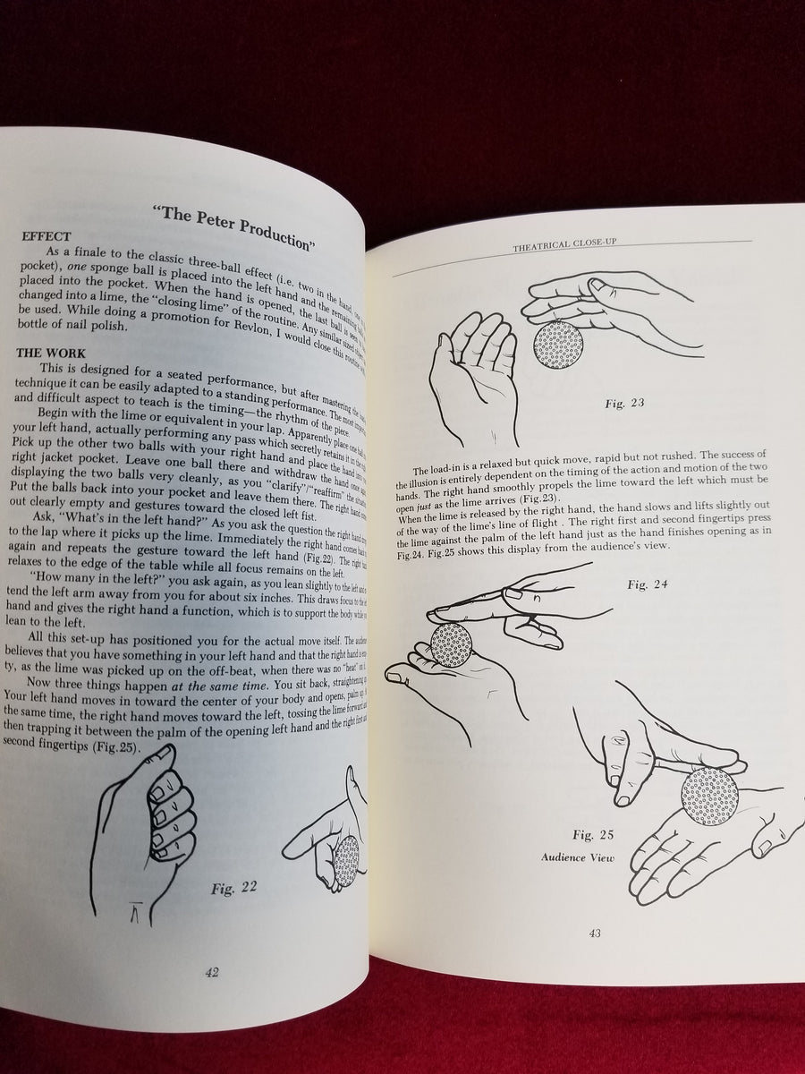 Peter Samelson's THEATRICAL CLOSE-UP – Eagle Magic Store